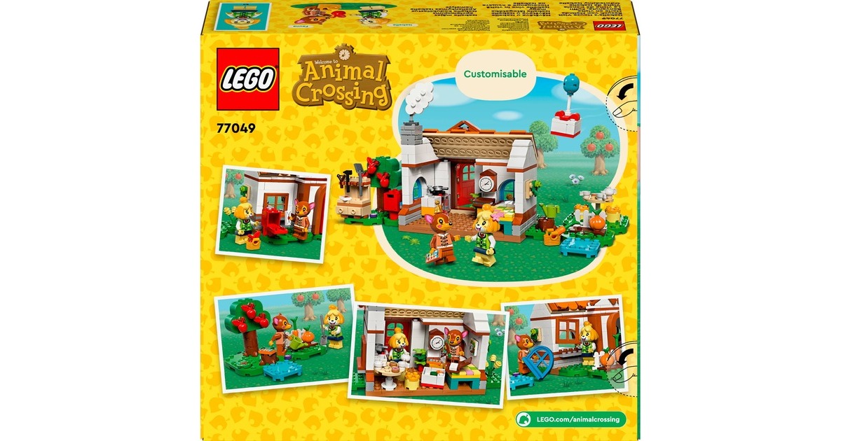 LEGO Animal Crossing - Isabelle op visite Constructiespeelgoed 77049