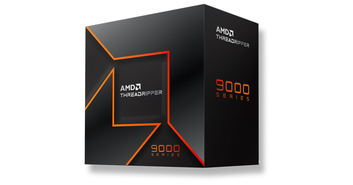 AMD Ryzen Threadripper 9970X, 4,0 GHz (5,4 GHz Turbo Boost) socket sTR5 ...