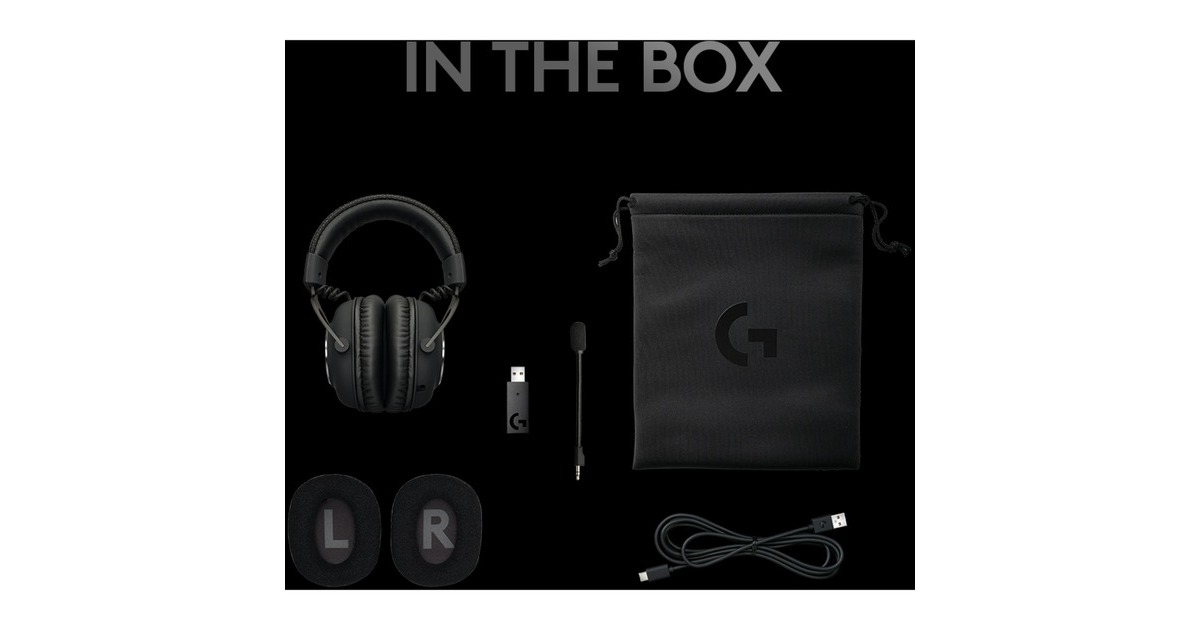 Logitech G G PRO X Wireless LIGHTSPEED over-ear gaming headset Zwart ...