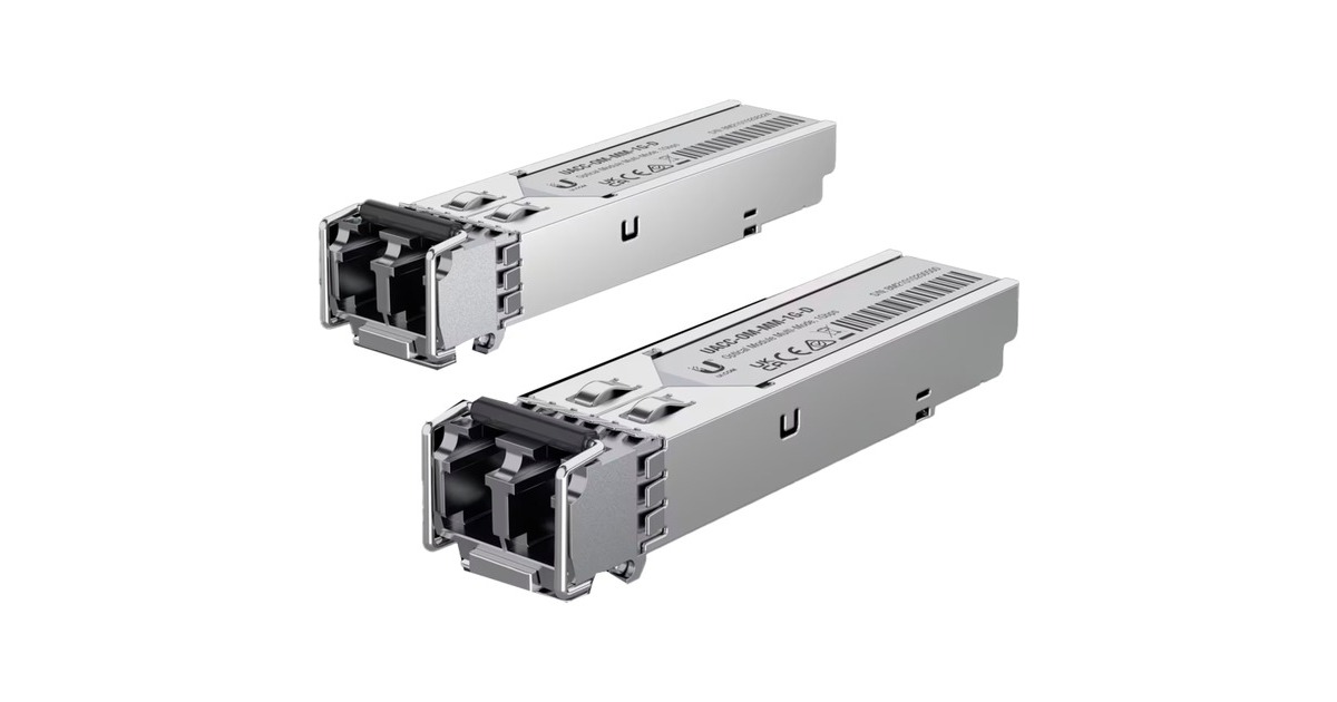 Ubiquiti 10 Gbps Multi-Mode Optical Module transceiver 2 stuks