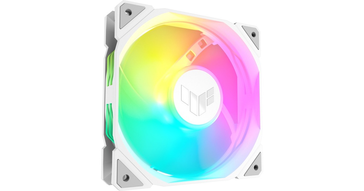 ASUS TUF Gaming TR120 ARGB case fans Wit, 3 stuks, 120 x 120 x 25 mm
