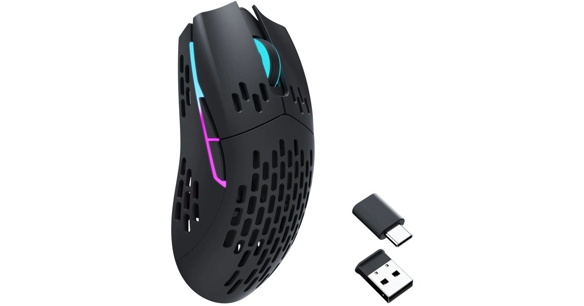 Keychron M1-A3 Wireless Mouse Zwart, 100 - 26.000 DPI, 2.4 GHz ...