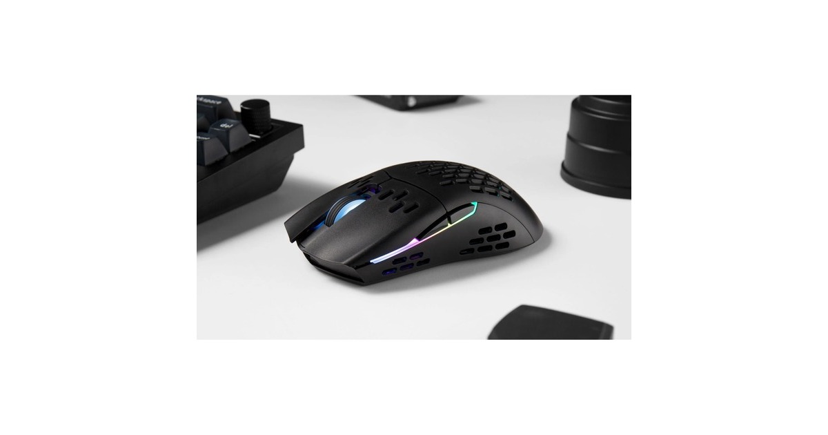 Keychron M1-A3 Wireless Mouse Zwart, 100 - 26.000 DPI, 2.4 GHz ...