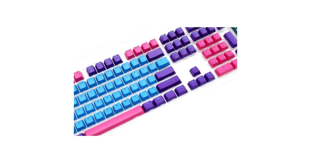 Ducky Keycap Set Joker keycaps Paars, PBT, QWERTY-set