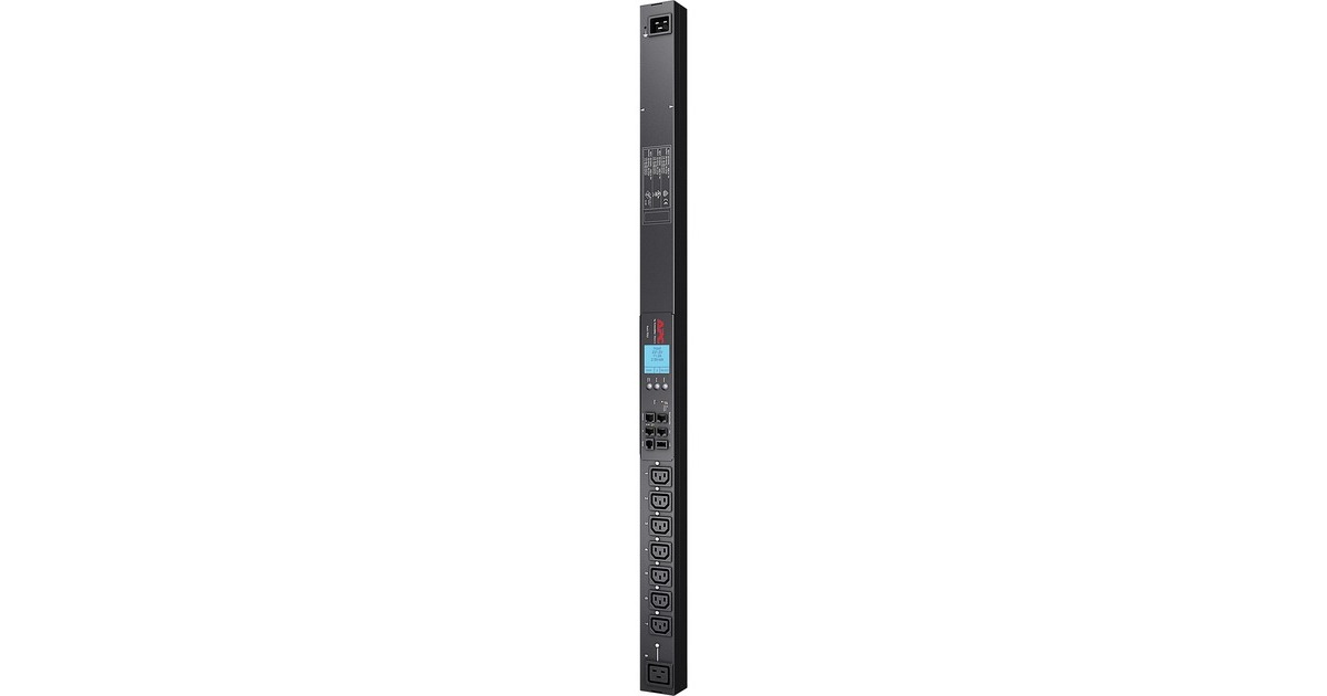 APC Rack PDU 2G Switched AP8958 Zwart, ZeroU, 7x C13, 1x C19