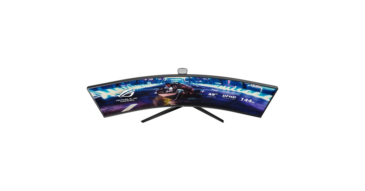 ASUS ROG Strix XG49VQ 49" Curved UltraWide gaming monitor Zwart, 2x ...